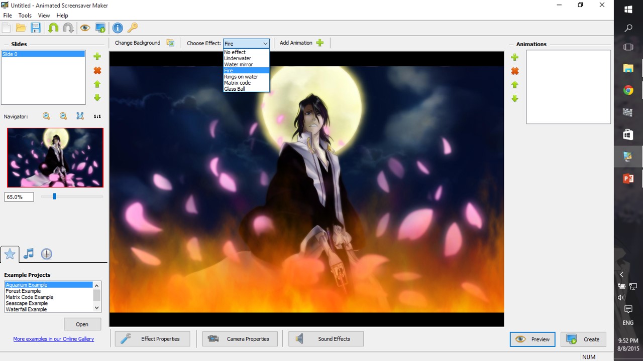 Make your own animated SCREENSAVER – Why Surf Swim
